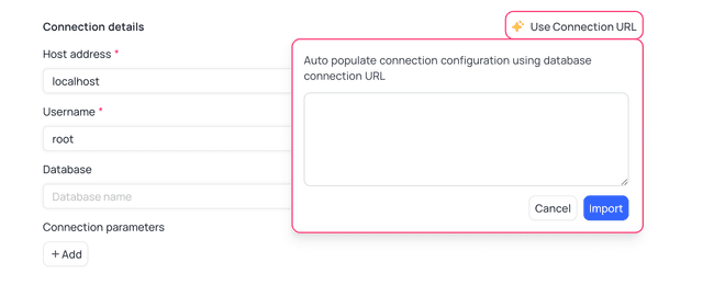 Connect to an Integration